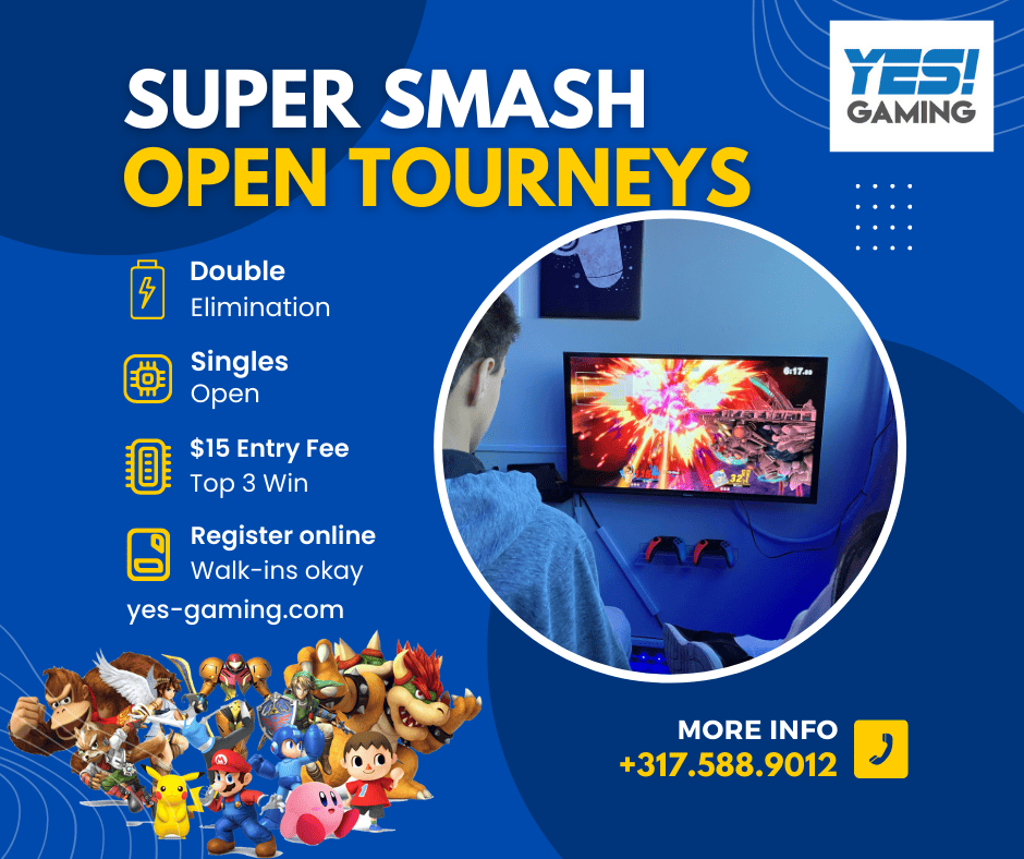 Super Smash Open Moving to Thursday Nights Starting in August - YES! Gaming